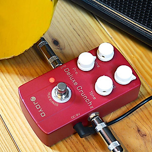 JOYO JF-06 Vintage Phase Effect Pedal Bundle with JF-39 Deluxe Crunch Distortion Pedal for Electric Guitar