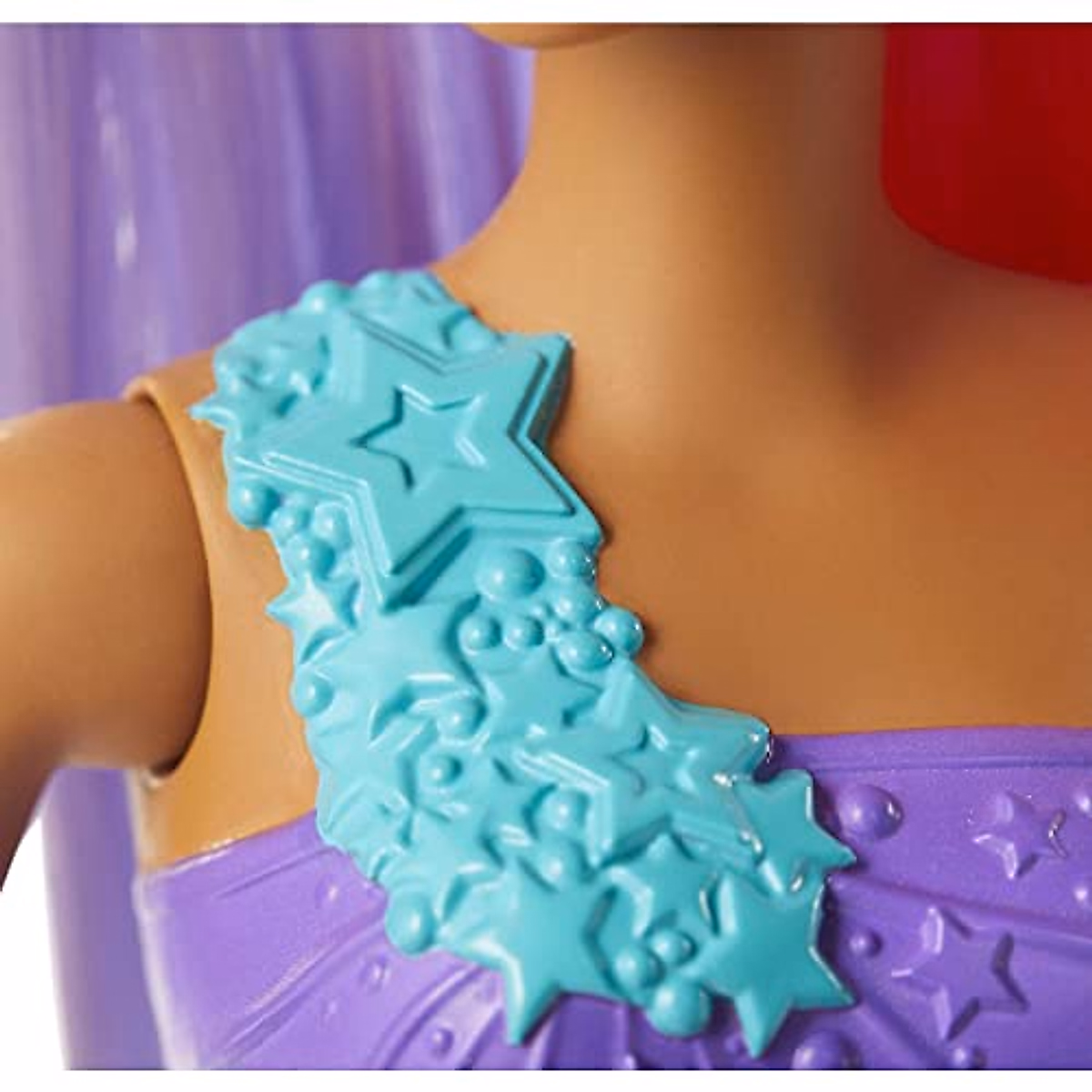 Barbie Dreamtopia Mermaid Doll, 12-inch, Pink and Purple Hair, with Tiara, Gift for 3 to 7 Year Olds