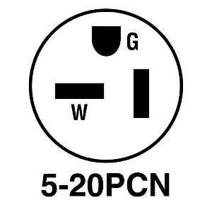 Legrand - Wiremold Power Strips, CabinetMate, 20 Amp, 6 Feet, 4810ULBC20R, 20A