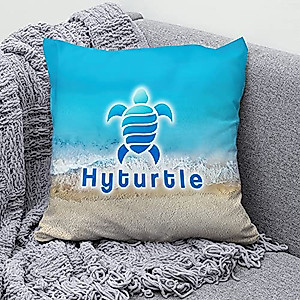 Hyturtle Personalized Wheel of Emotions Throw Pillow (Insert Included) Gifts for Social Worker School Counselor Psychologist - Feeling Wheel Custom Name Sofa Couch Cushion Home Decor Pillow