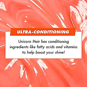 Lime Crime Unicorn Semi-Permanent Hair Color, Neon Peach, 200 ml,816652020101