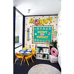 Creative Teaching Press Mid Century Mod Donuts 3" Designer Cut-Outs (Accent Displays, Bulletin Boards and Projects) (8226)