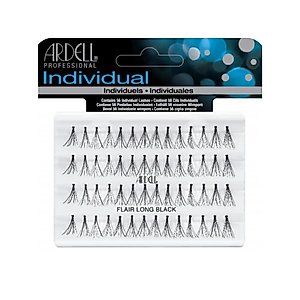 Ardell DuraLash Individual Long Flare Lashes, Black 56 ea, Pack of 1