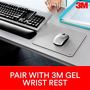 3M Precise Mouse Pad Enhances the Precision of Optical Mice at Fast Speed, 9 in x 8 in (MP114-BSD1)