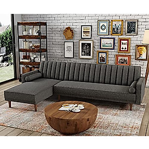 Gold Sparrow Sonoma Sectional, Charcoal