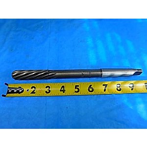 Putnam .739" O.D. HSS Reamer Morse Taper #2 Shank LH Spiral 8 FL MT2 3/4 .75 - JP0433AP1