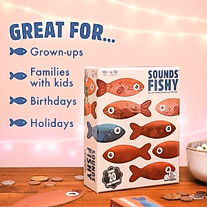 Big Potato Sounds Fishy Board Game: The Bluffing Family Game for Kids 10+ - Best New Family Quiz Games, Trivia Games for Groups of People