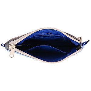 KAVU Renrose Crossbody Wallet with Rope Strap-Wild River