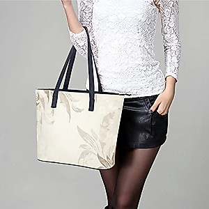 Womens Handbag Flowers Leather Tote Bag Top Handle Satchel Bags For Lady