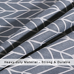 Extra Large Laundry Bag with Drawstring and Handle, Heavy Duty Travel Dirty Clothes Bag for Laundromat and Household, Durable Rip-Stop Laundry Hamper Liner, 22 Patterns(28 x 40 Inch) by SANFERGE