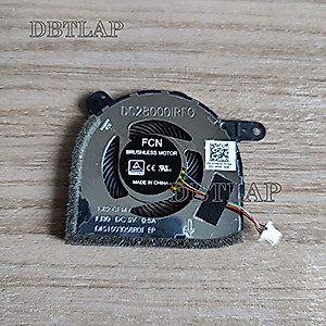 DBTLAP CPU Fan EG50040S1-CC00-S9A Compatible for DELL Latitude 12 5290 2in1 CPU Cooling Fan DC28000K5SL K97018