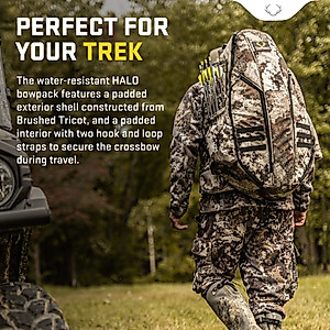 TenPoint HALO Bowpack, Veil Alpine - Easily Transport & Protect Your Crossbow - Fits Flatline 460, Havoc, Havoc XERO & Siege Models
