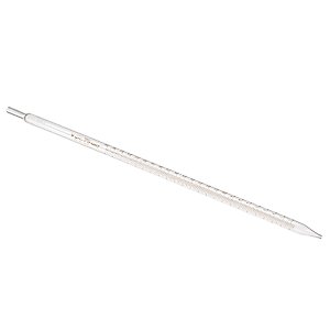 PATIKIL Graduated Dropper Pipettes, 1 Pcs 25ml Reusable Borosilicate Glass Pipette for Transfer Liquid for Laboratory, Chemistry, Clear