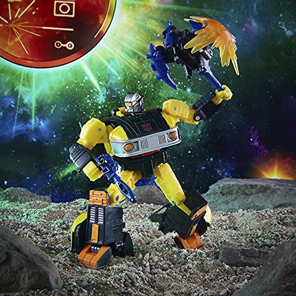 Transformers Generations War for Cybertron Golden Disk Collection Chapter 2, Autobot Jackpot with Sights, Ages 8 and Up, 5.5-inch (Amazon Exclusive)