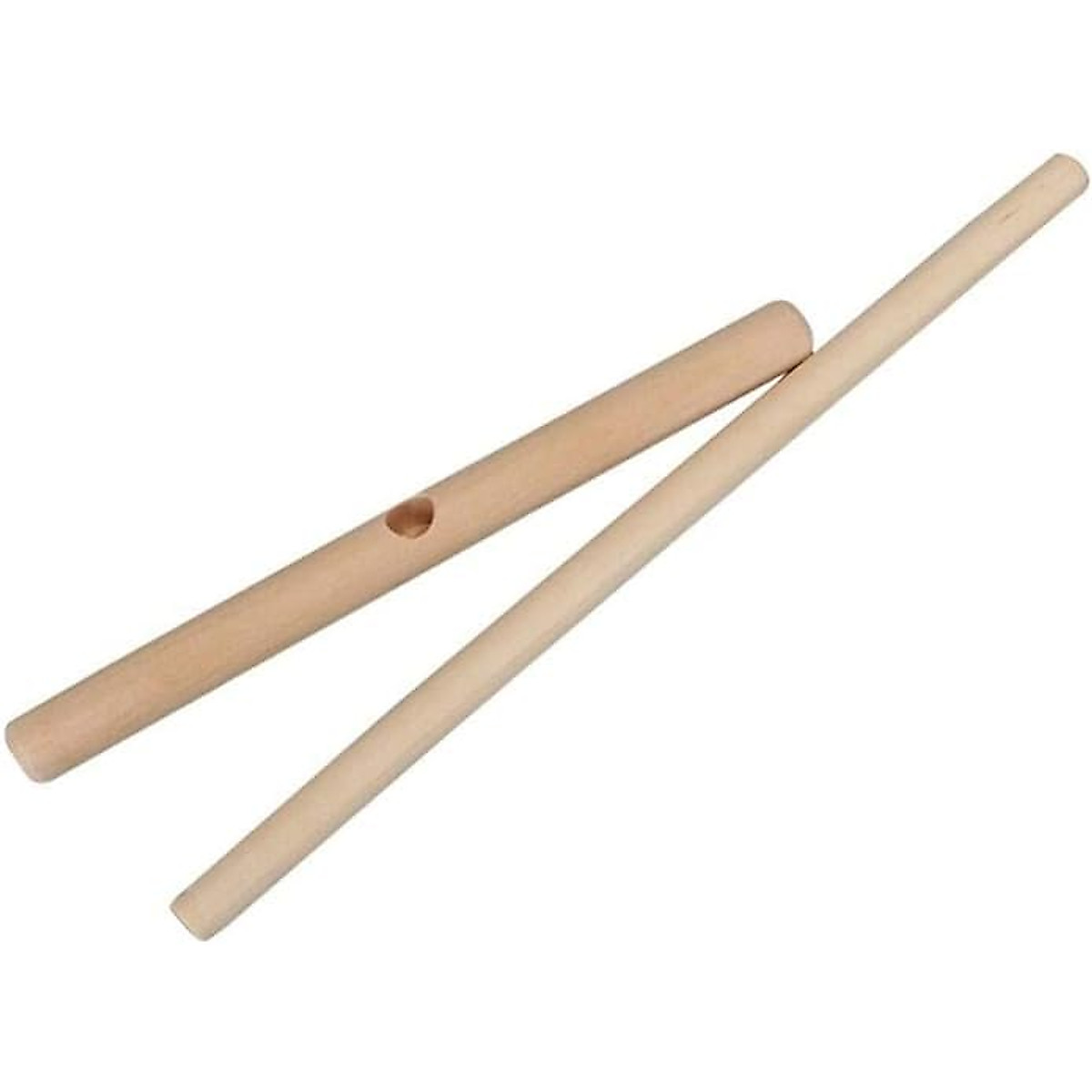 2 Pcs Wooden Crepe Maker Pancake Batter Spreader Stick Kitchen Cooking Utensils Tools for Restaurant Canteen Specially Supplies Practical Treatment Crepe Makers Specialty Appliances