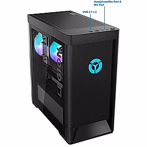 Lenovo Legion Tower 5 Gaming Desktop, i9-11900k, 64GB RAM, 2TB NVMe SSD + 1TB SATA HDD, NVIDIA GeForce RTX 3050 8GB GDDR6, DisplayPort, HDMI, AX Wi-Fi, Bluetooth - Windows 11 Pro