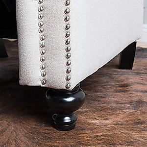 GDFStudio vWyland Tufted Wheat Fabric Recliner.