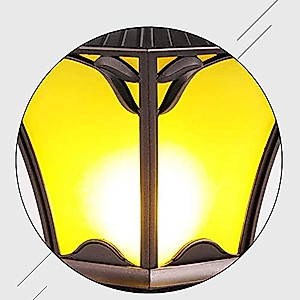 Outdoor garden lights Outdoor Post Lights Garden Décor Wall Pillar Light Villa Home Waterproof IP55 Patio Column Lamp E27 with Glass for Villa Backyard, Patio, Garden, Walkway Stainless steel LED lan