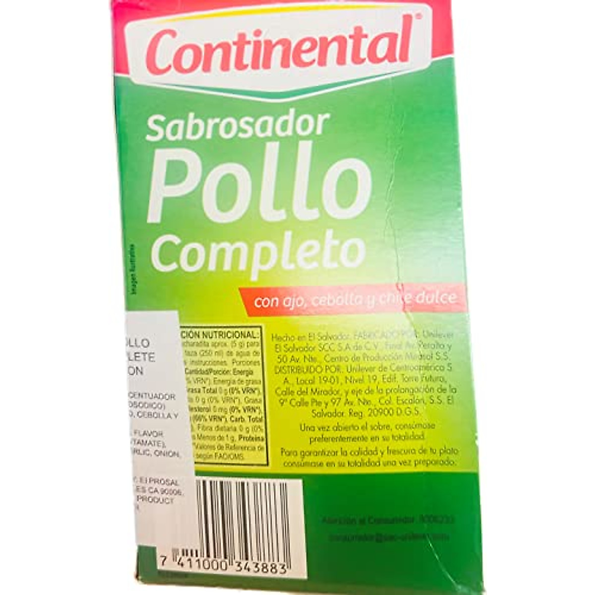 SABROSADOR DE POLLO CONTINENTAL