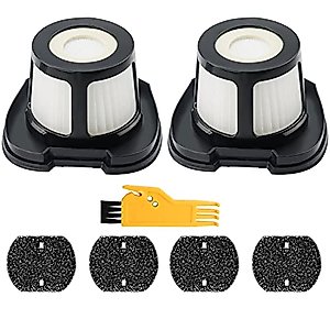 2284W 2390A Vacuum Replacement Filter for Bi-ssell Pet Hair Eraser Filter Hand Vacuum 2390 2389 2579, Compared to Part # 1614212 1614203 1614204 (2 Mesh Filter and 4 Foam Filter)