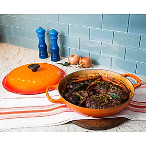 Le Creuset Enameled Cast Iron Signature Braiser, 5 qt. , Marseille