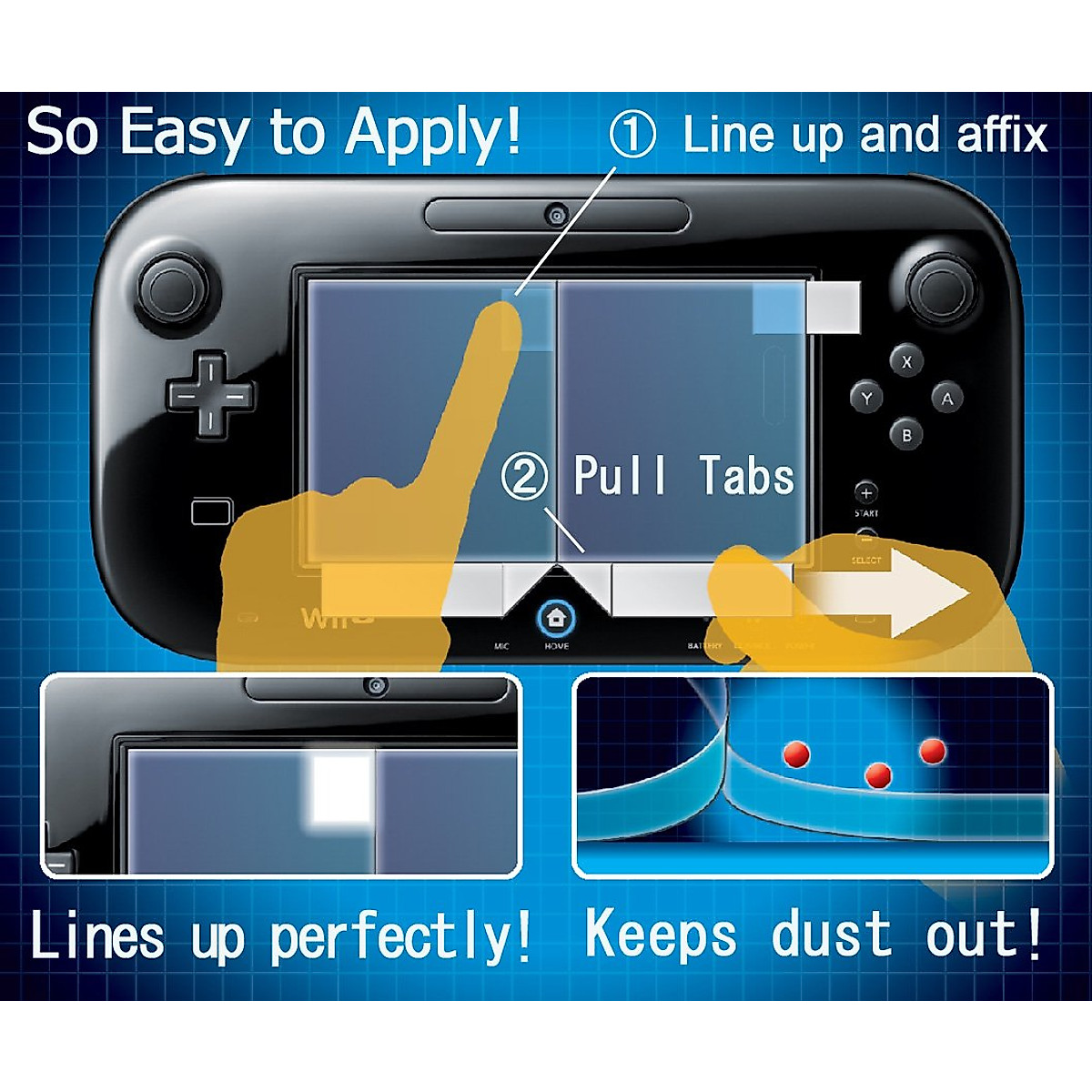 Wii U Precision Screen Filter