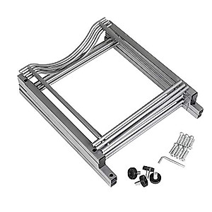 Water Cooler Jug Rack, 3-Tier Water Bottle Storage Rack 5 Gallon Detachable Heavy Duty Water Bottle Shelf for Home Office Kitchen Organization Silver