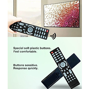 JISOWA Replacement Remote Control Universal for Insignia NS-19E310NA15 NS-RC03A-13 NS-24D510NA15 NS-42P650A11 NS-42L260A13 NS-46E481A13 NS-50L260A13 NS-55L260A13 Dynex DX-RC01A-13 DX-32L200NA14 TV