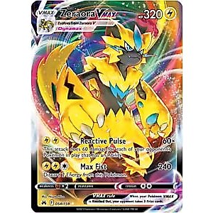 Pokemon - Zeraora VMAX 054/159 - Crown Zenith - Ultra Rare Card