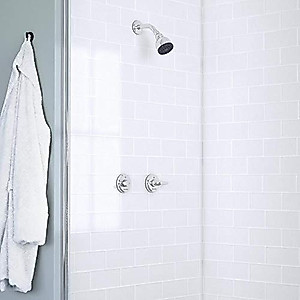 Glacier Bay Aragon 2-Handle 1-Spray Shower Faucet in Chrome (Valve Included)