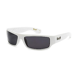 White Hardcore LOCS Sunglasses