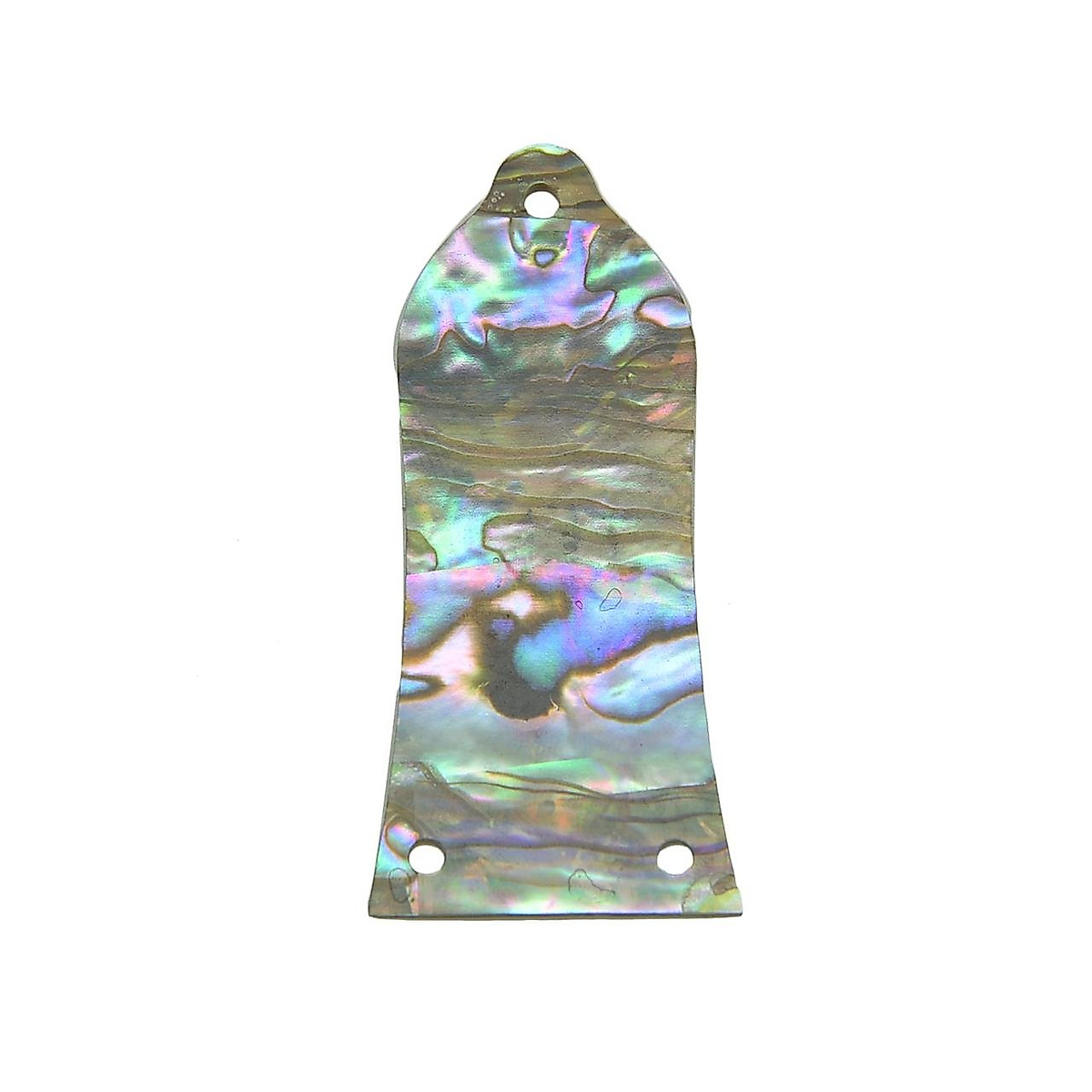 KAISH Pure Custom Made Natural Abalone Shell Guitar Truss Rod Cover with 3 Holes for Epi LP Les Paul