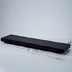 Generic Teak Wood Bath Caddy (Black)