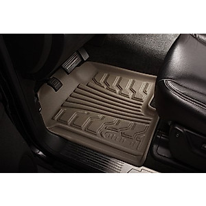 Lund 283096-T Catch-It Vinyl Tan Front Seat Floor Mat - Set of 2