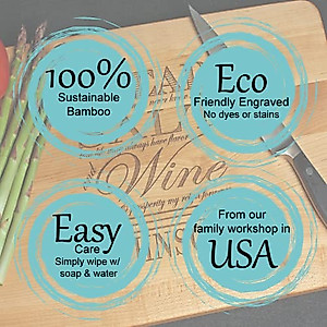 Game of Thrones Dinner is Coming Laser Engraved Cutting Board Cheese Charcutuerie 8.5x11" Funny Gift Bamboo Wood