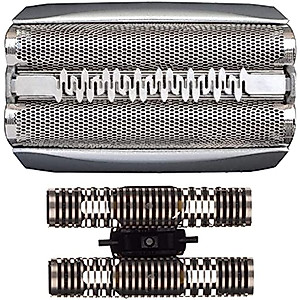 BRAUN 51S 8000 Series 5 360 Complete Activator ContourPro Shaver Foil & Cutter Head Replacement Pack, 2 Count