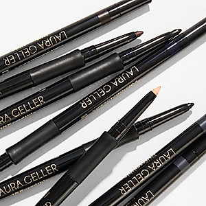 LAURA GELLER NEW YORK INKcredible Gel Eyeliner - Beige to Beige - Waterproof Smudge-proof Eyeliner Pencil - Built in Sharpener