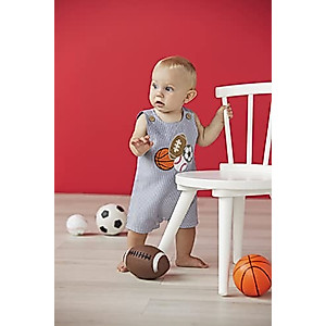 Mud Pie baby boys Jon, Blue, 12-18 Mud Pie Sport Jon Jon Blue 12 18 Months, Sport, 12-18M US