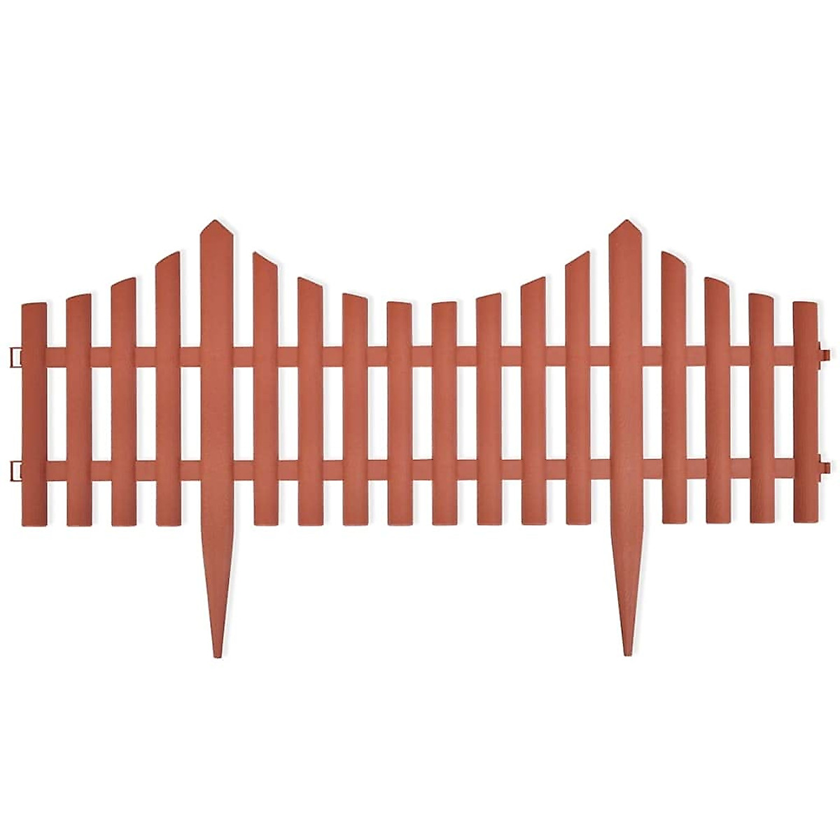 Garden Fence Edging, Fence Stone Hammer in Lawn Edging Spring Yard Lawn Garden Faux Stone Patio Fence Garden Decor Flower Grass Bed Border