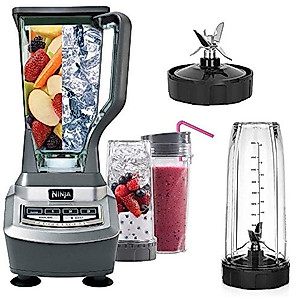 NLSD Replacement Parts Blender Blade Assembly Fits Nutri Ninja Auto-iQ BL480-30 BL482 BL681A-30 BL682 BL640 (7 Fins)