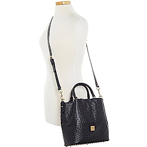 Dooney & Bourke Ostrich Small Barlow Top Handle Bag