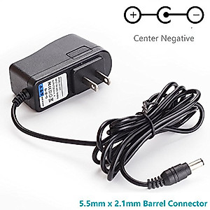 (Extra Long 6.5ft Cable Cord) Ac Dc Adapter for Brother P-Touch PT-D200 PTD200 PT-D200VP PT-D210 Label Maker Replacement (AD-24 AD-24ES AD-20 AD-30 AD-60) Switching Power Supply Cord Charger