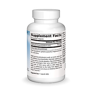 Source Naturals Serene Science GABA, for a Calm Mind, 750mg - 45 Capsules