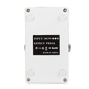 Caline Electric Guitar Effects Pedals Multi Distortion Leon Drive 9V DC White Central Station Guitar Pedal Bass Reverb Acoustic Preamp True Bypass CP-50 Guitarist Gifts