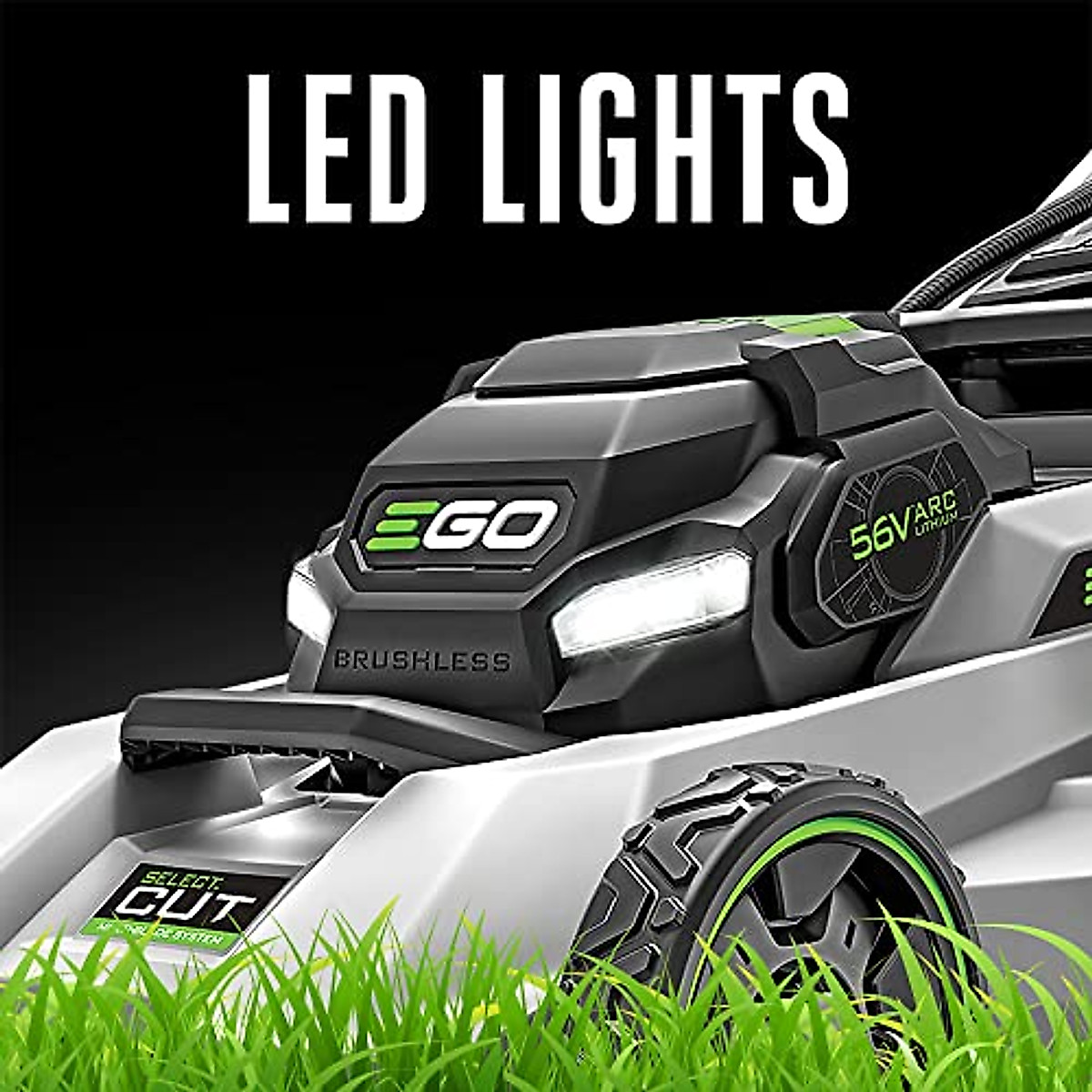 EGO Power+ LM2130 21-Inch 56-Volt Cordless Select Cut Lawn Mower Battery and Charger Not Included