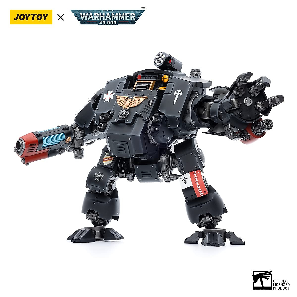 JoyToy Warhammer 40k: Black Templars Redemptor Dreadnought 1:18 Scale Figure