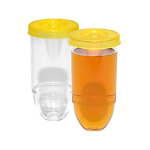 Fairly Odd Novelties Shot Glass Ammo Belt: 8 Bullet Shaped Plastic Shot Glasses w/Lids Military Gag Gift