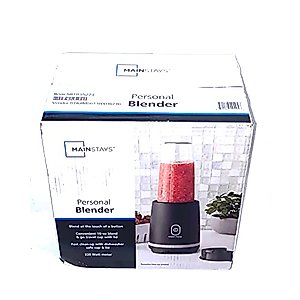 Mainstays Personal Black, White Blender (Black)