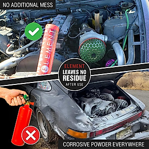 Element E100 Fire Extinguisher Stick 40100, 100 second discharge NO MAINTENANCE