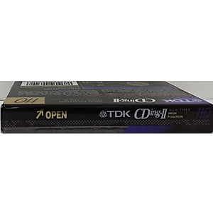 TDK CD POWER AUDIO CASSETTE 110 MINS